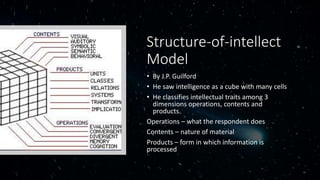 Theories of intelligence | PPTX
