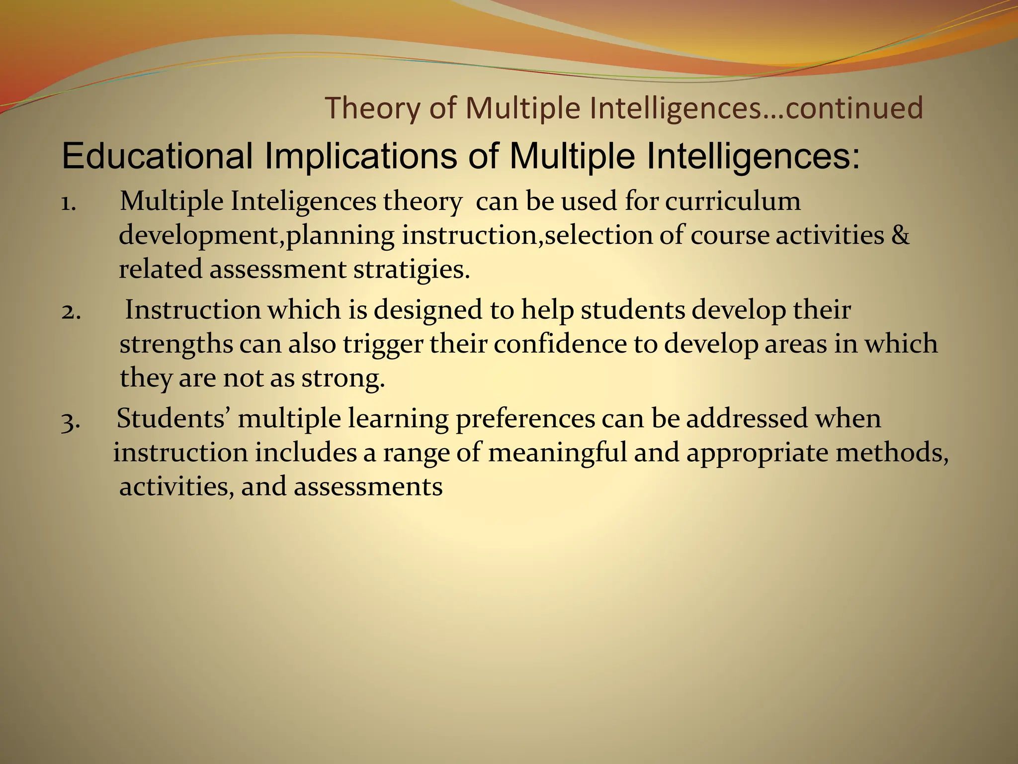 theories of intelligence.pptx PhD Education | PPTX