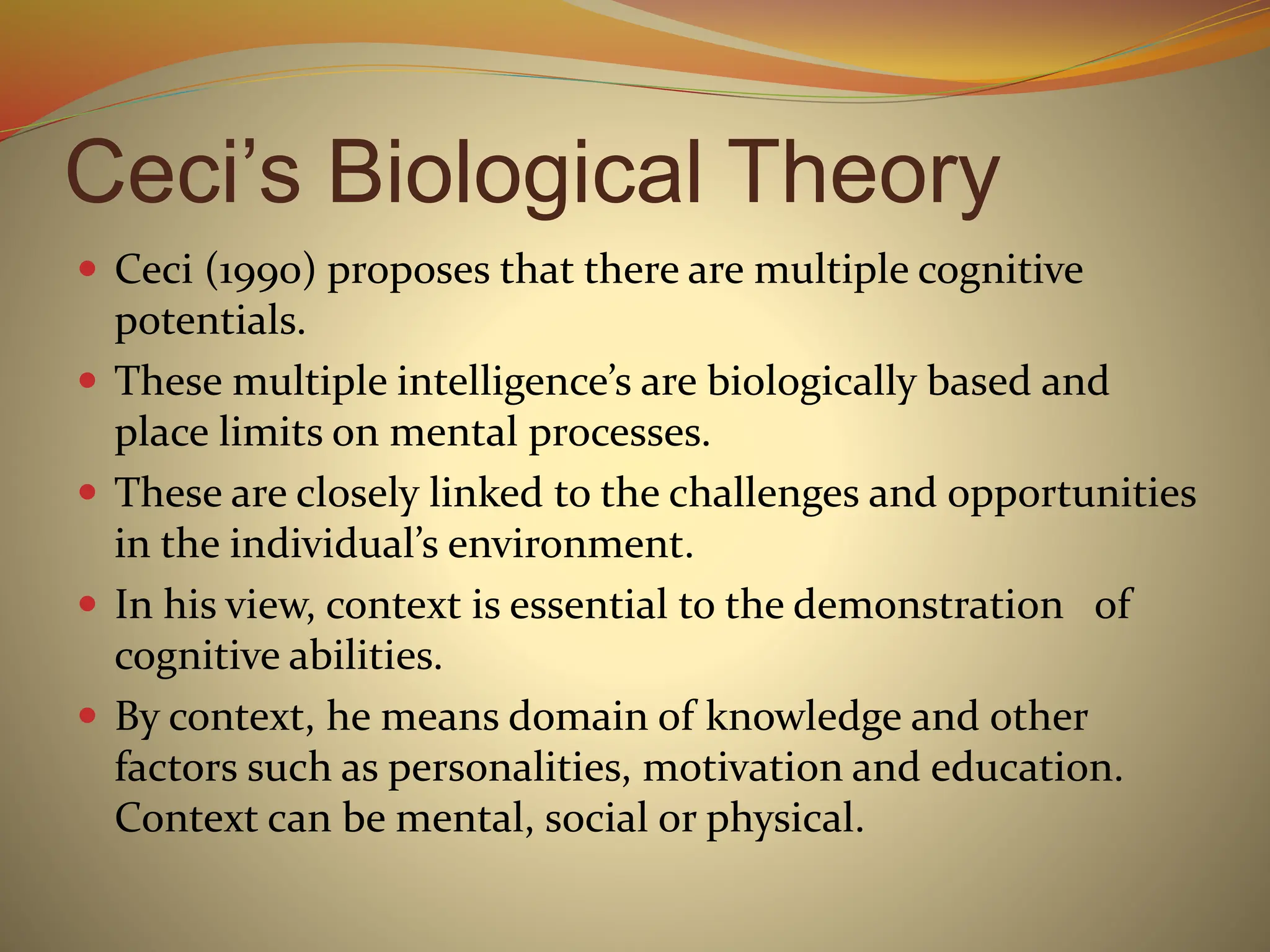 theories of intelligence.pptx PhD Education | PPTX