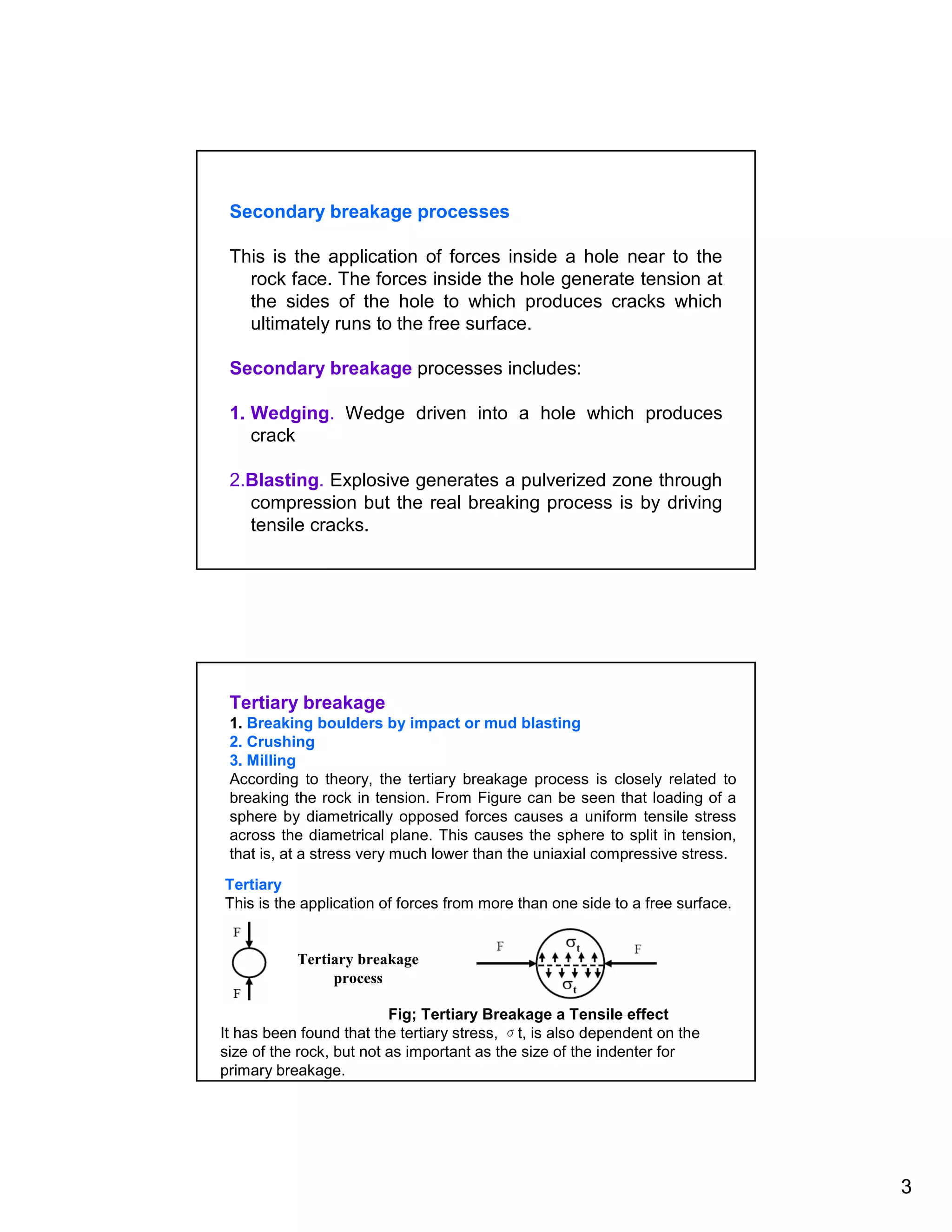 Theories of interaction of rock cutting tools | PDF