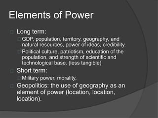 Theories of international relations | PPTX