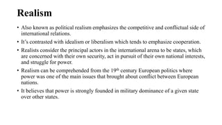 Theories of International Relations.pptx