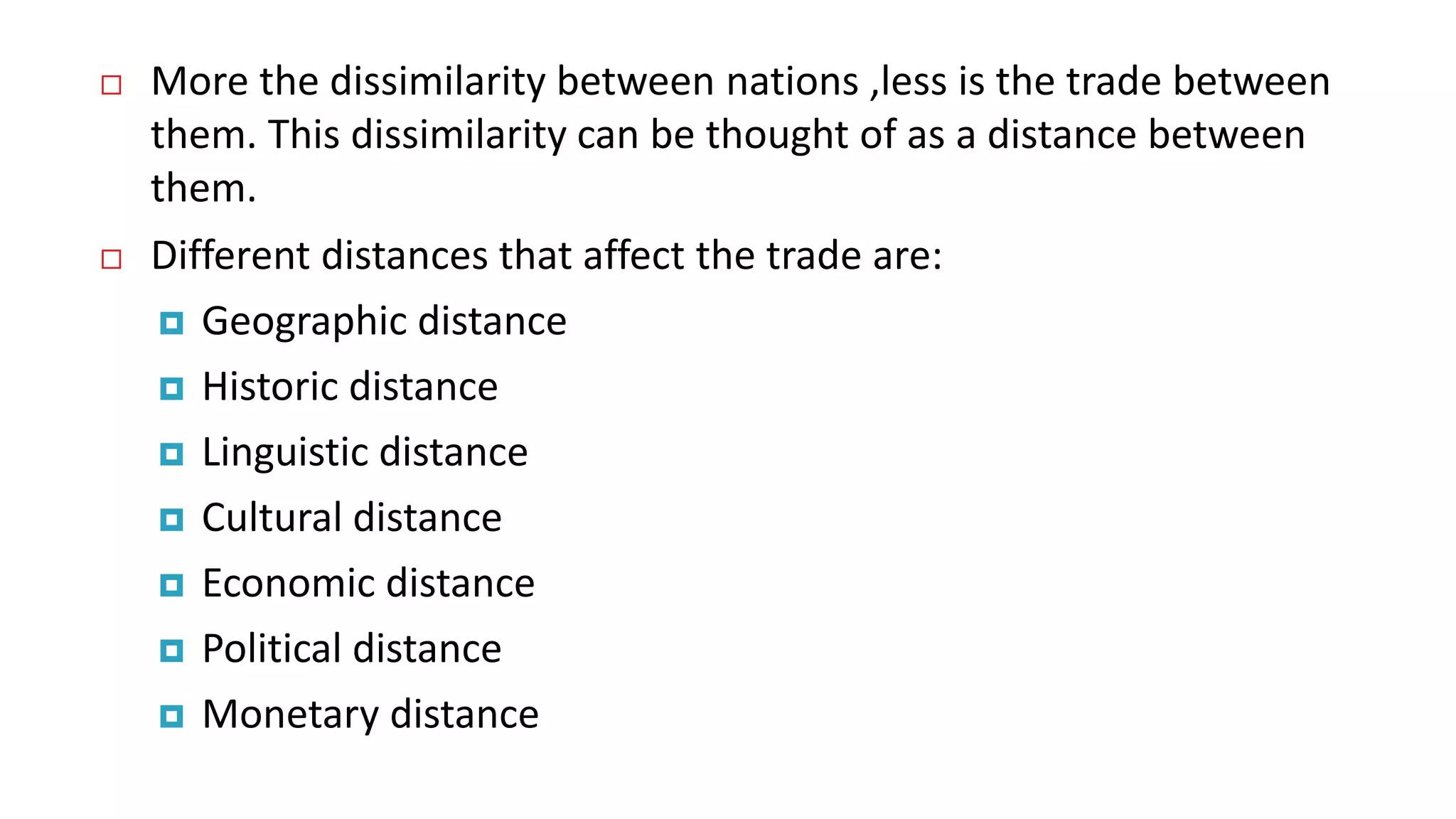 Theories of international trade | PPTX
