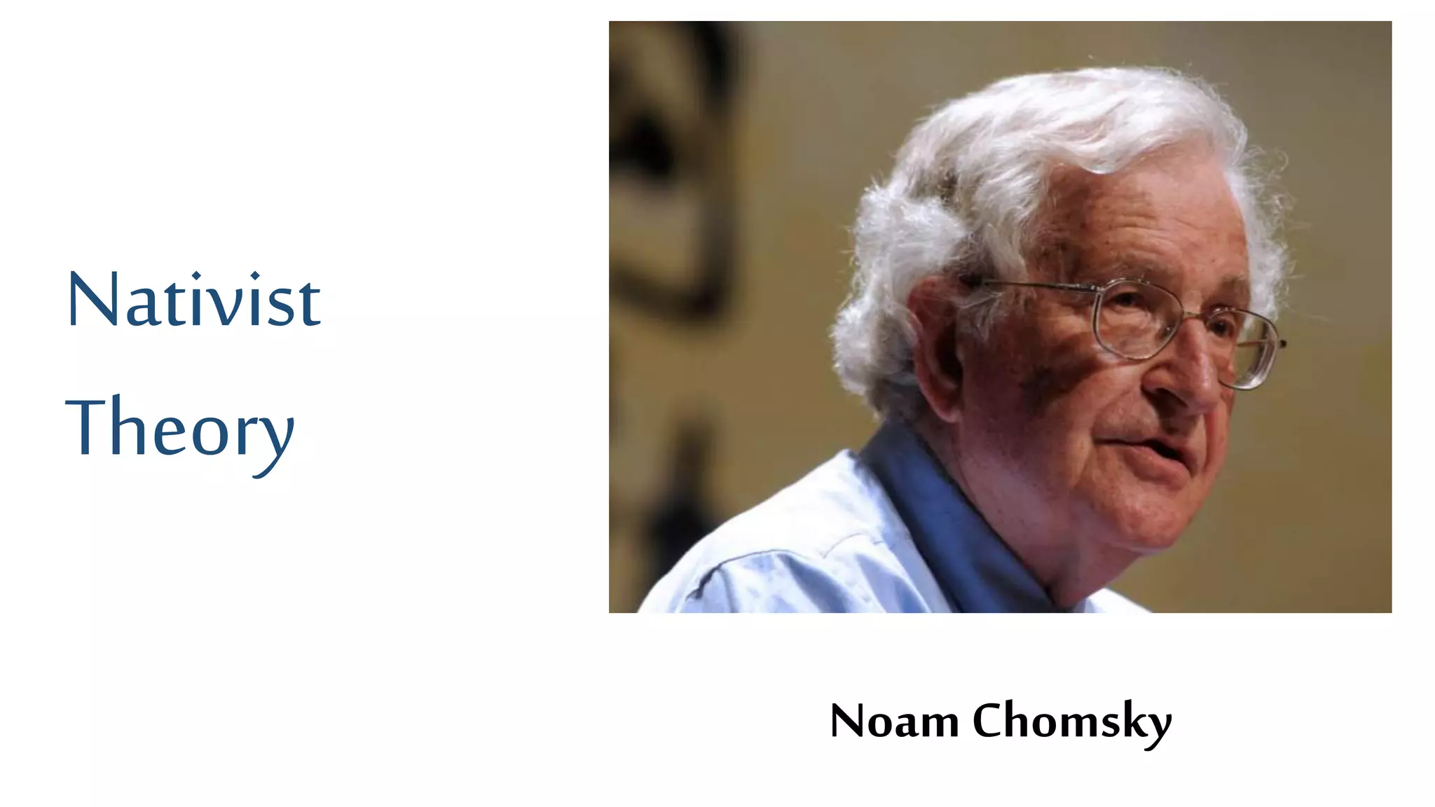 Theories of Language Acquisition | PPTX