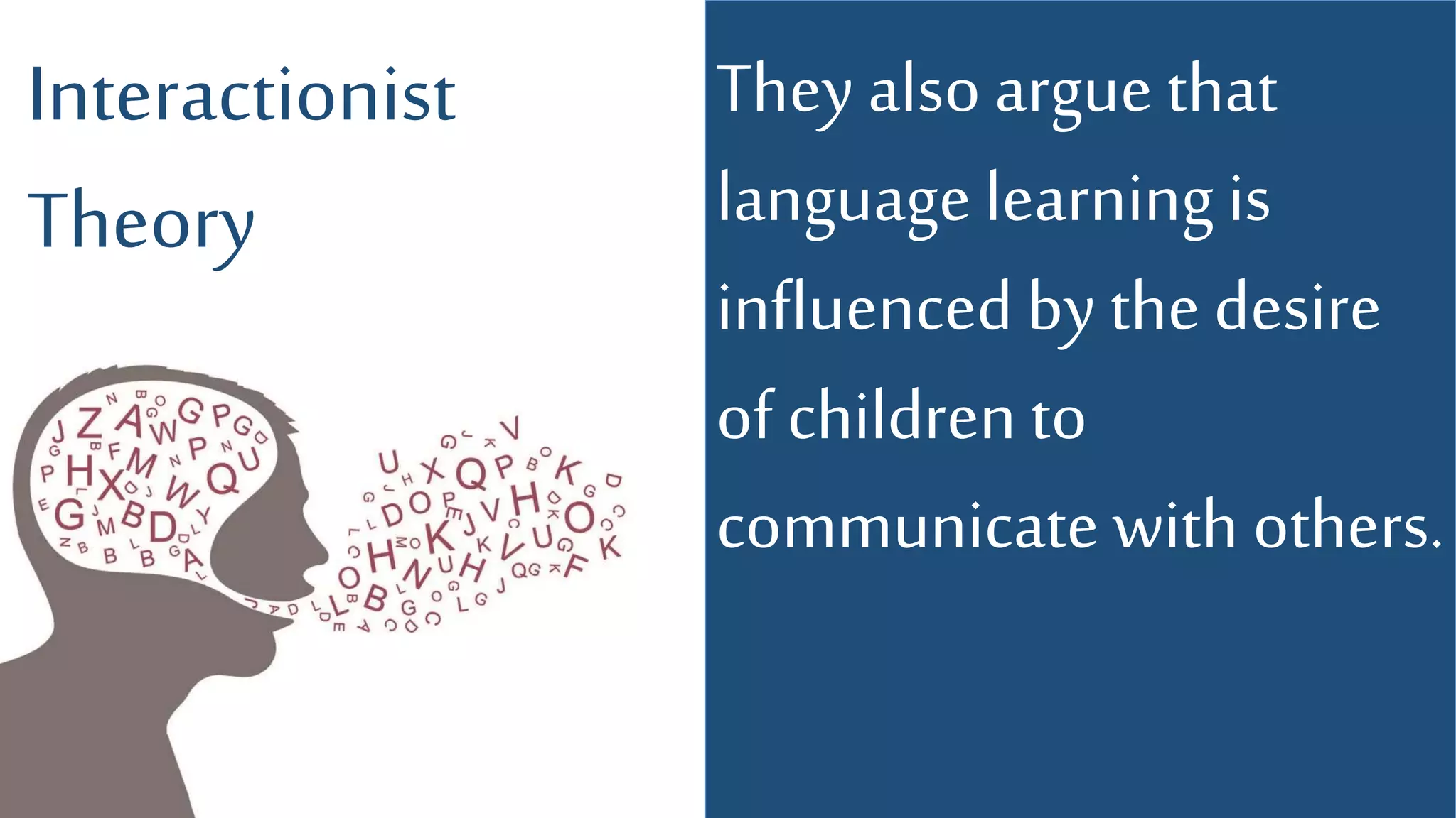 Theories of Language Acquisition | PPTX