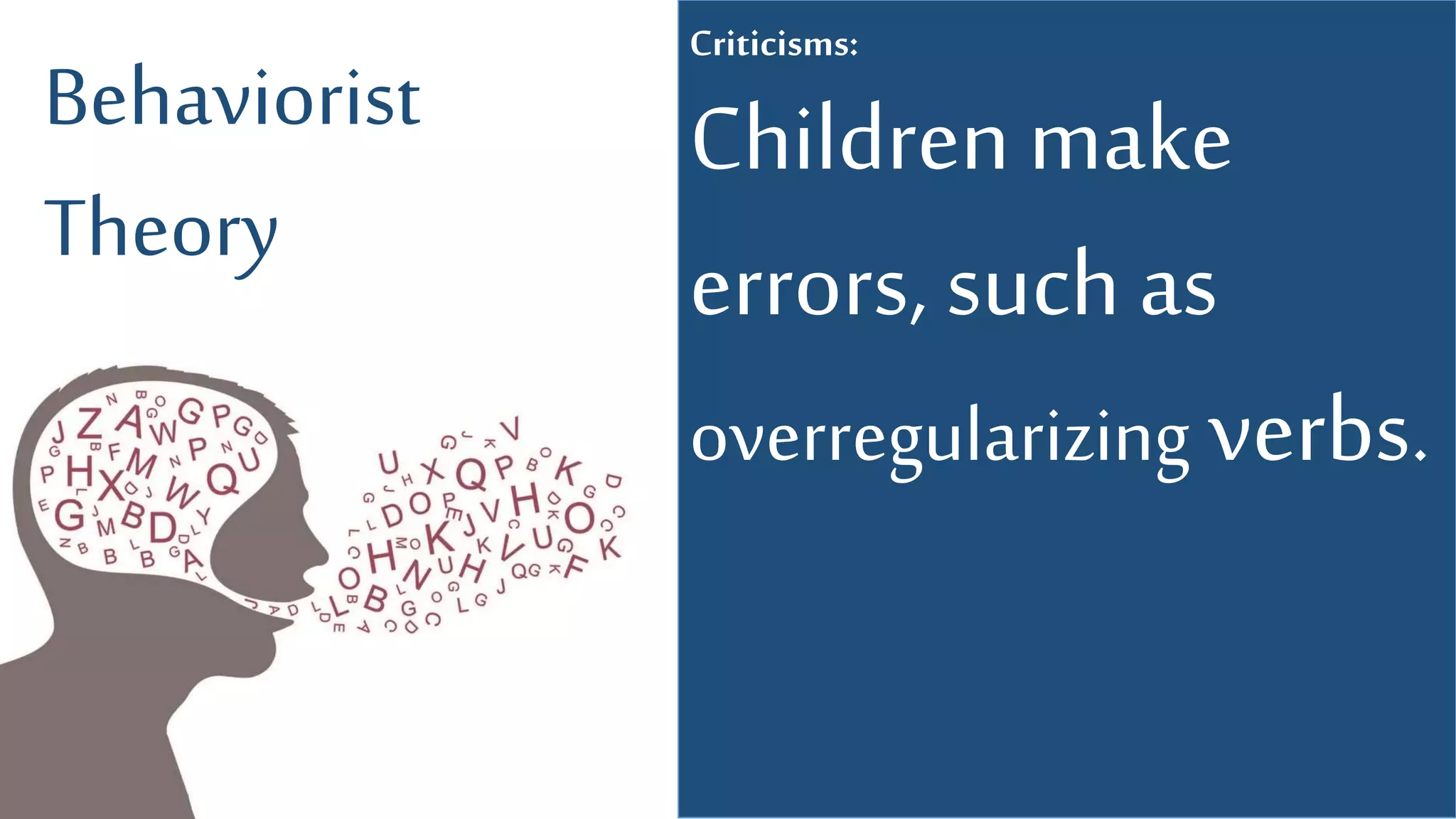 Theories of Language Acquisition | PPTX