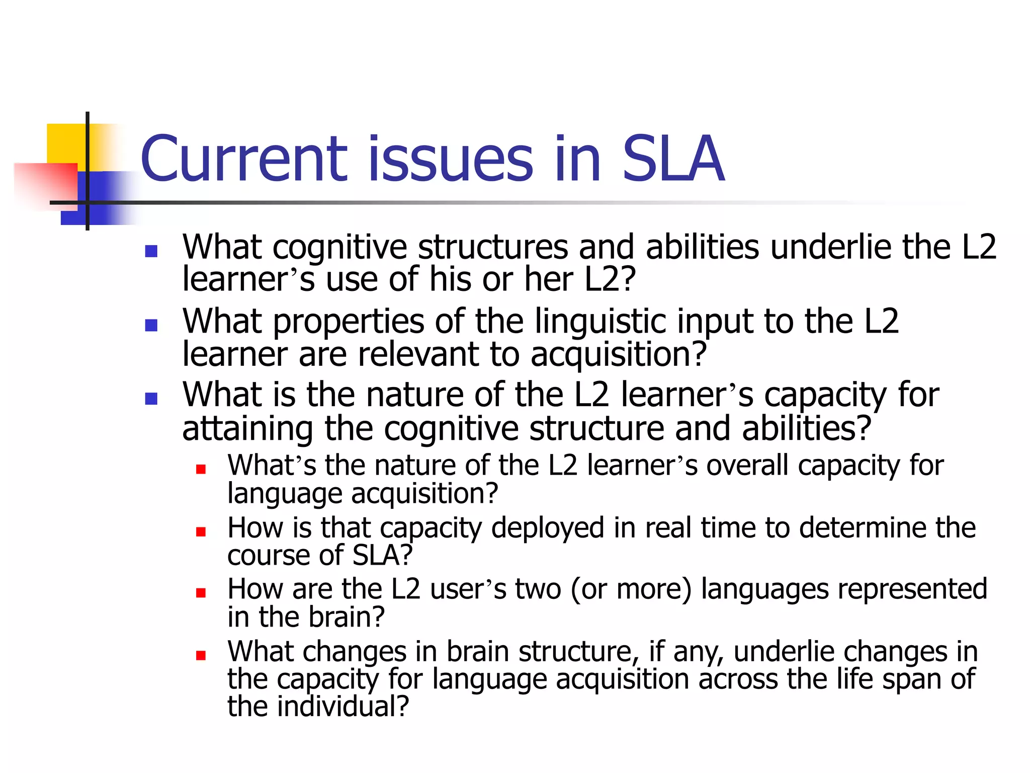 Theories Of Language Learningppt Programming Languages Computing