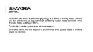 Theories of Language Learning In Applied Linguistics ii.pptx