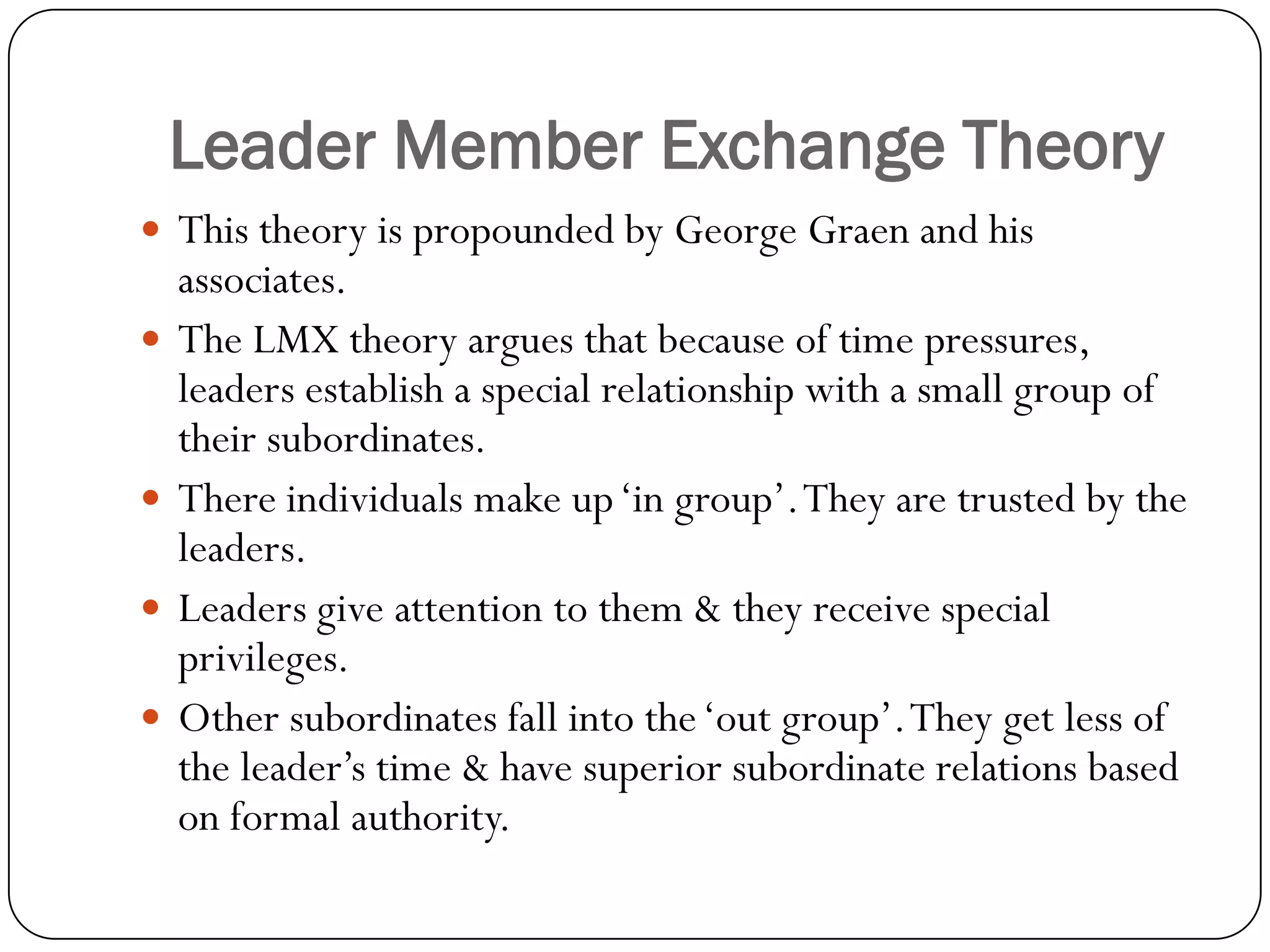 Theories of leadership | PPTX