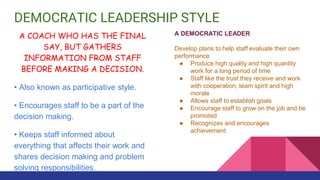 Theories of leadership | PPTX