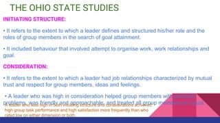 Theories of leadership | PPTX