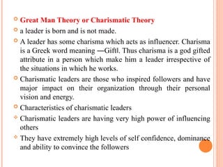 Theories of leadership.ppt, leadership skills | PPT