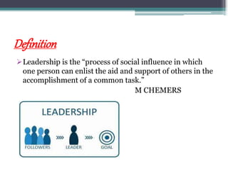 Theories of leadership and styles ppt by shantanu arora | PPTX