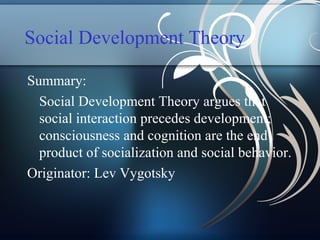 Theories of Learning | PPT