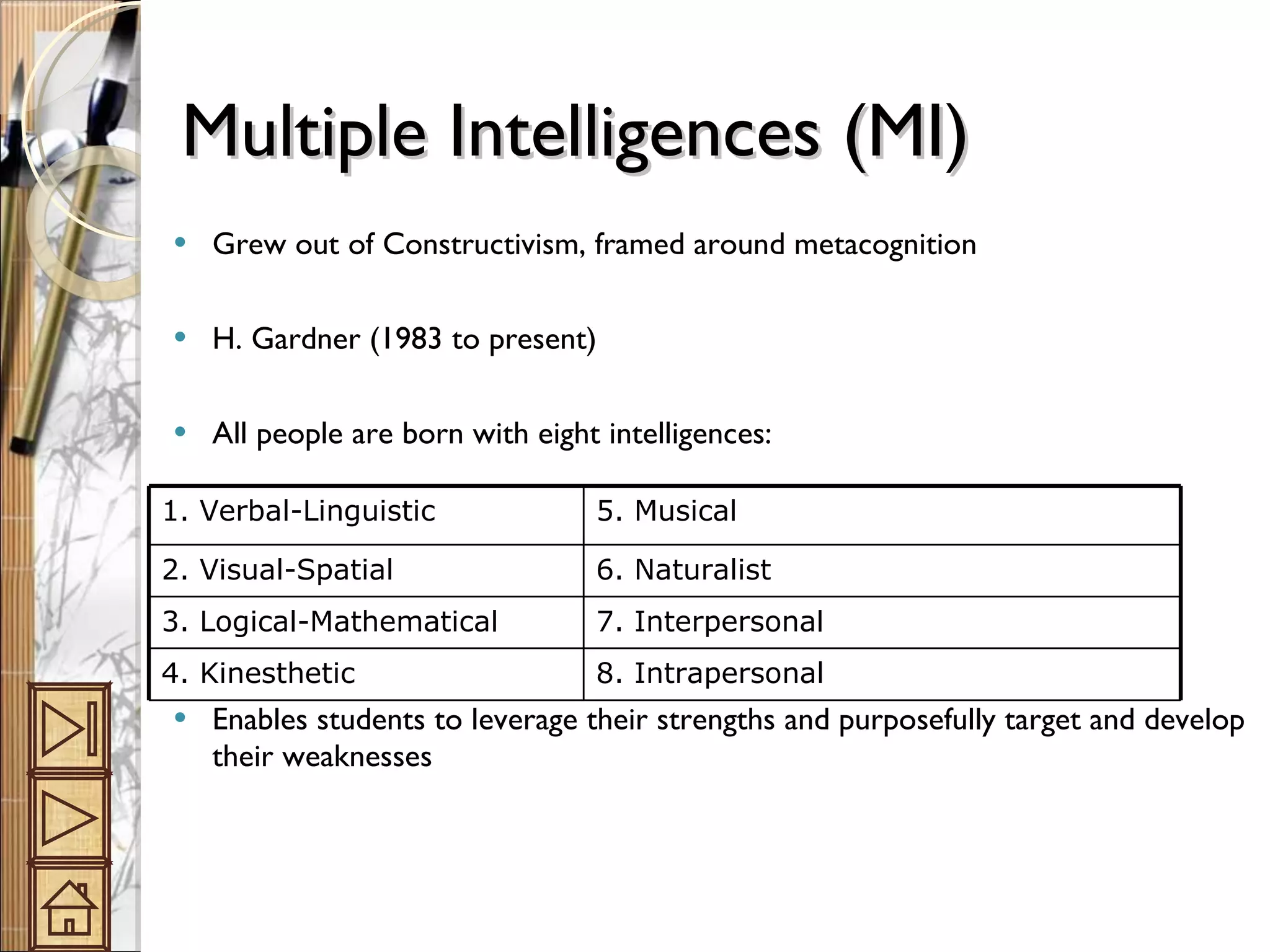 Theories of learning | PPT | Education