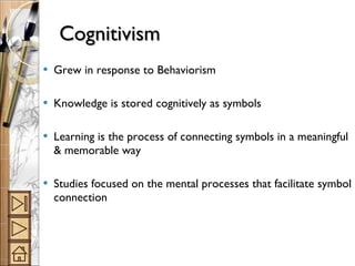 Theories of learning | PPT | Education