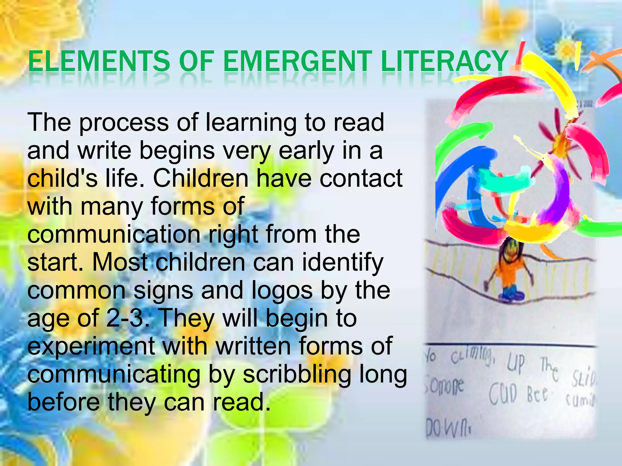 Theories of learning and early literacy | PPTX