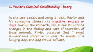 Theories of learning | PPTX