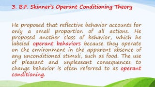 Theories of learning | PPTX