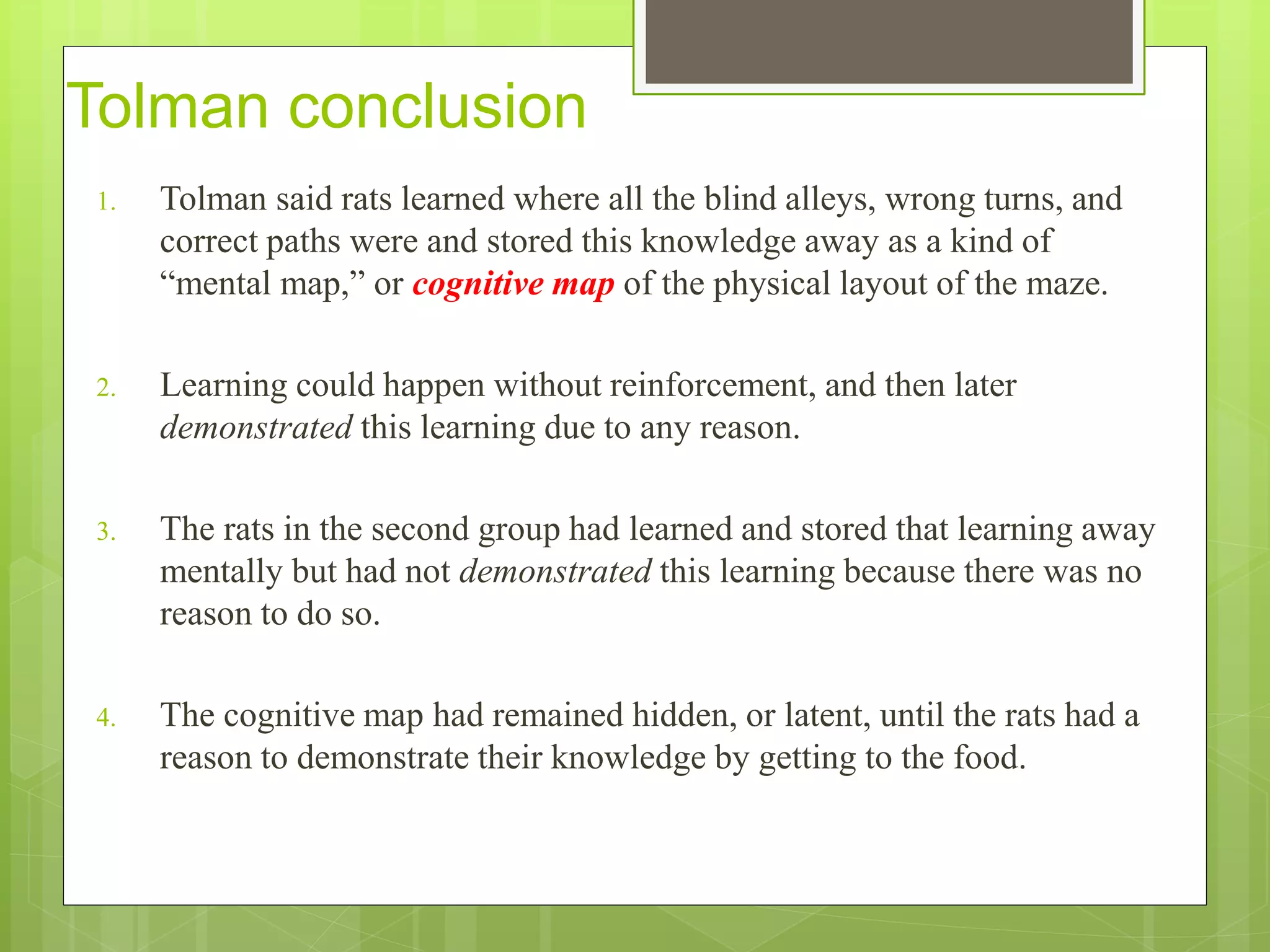 Theories of learning | PPTX