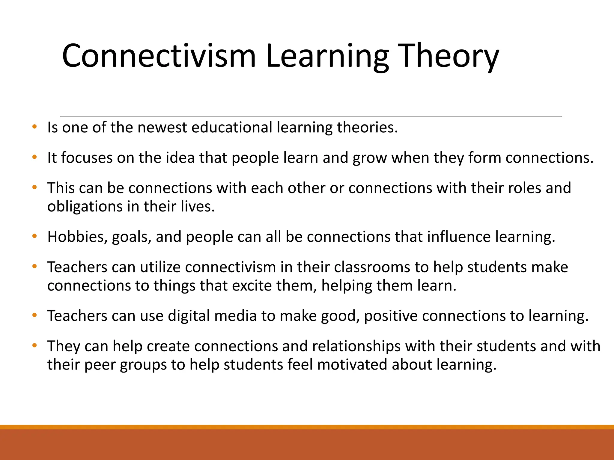 theories of learning PPT very nice good amazing excellent beautiful | PPT