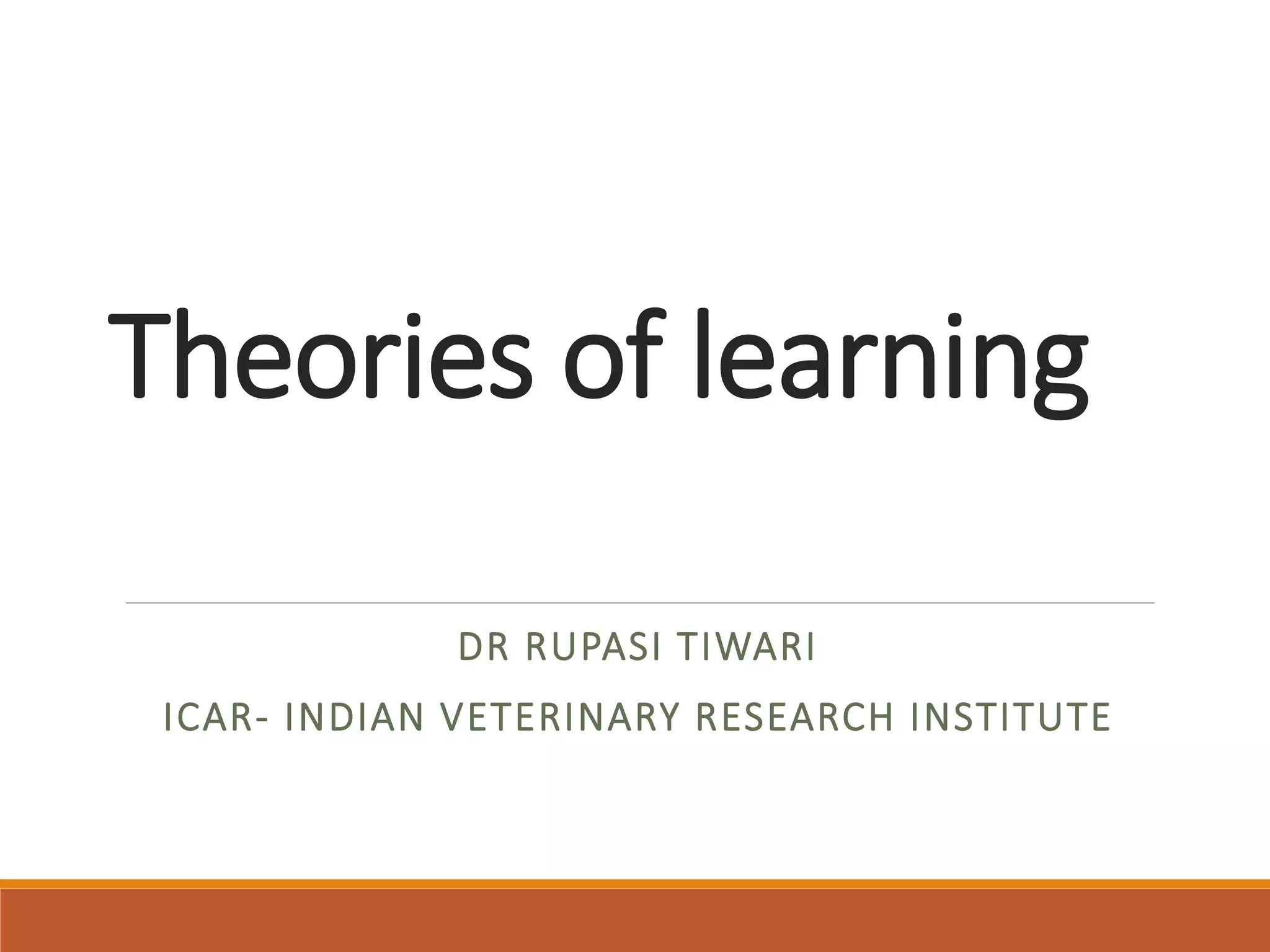 theories of learning.ppt