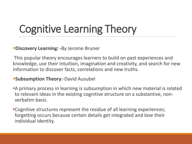 theories of learning.ppt | Dogs | Pets