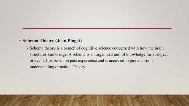 THEORIES OF LEARNING PRESENTATION .pptx | Science