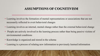 THEORIES OF LEARNING PRESENTATION .pptx