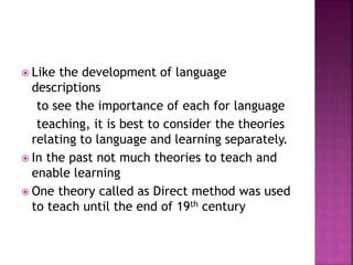 Theories of learning ppt | PPT