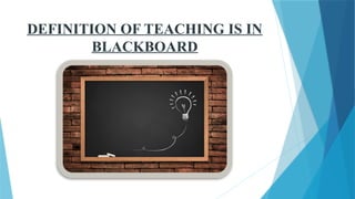 Theories of Learning and Teaching....... | PPTX