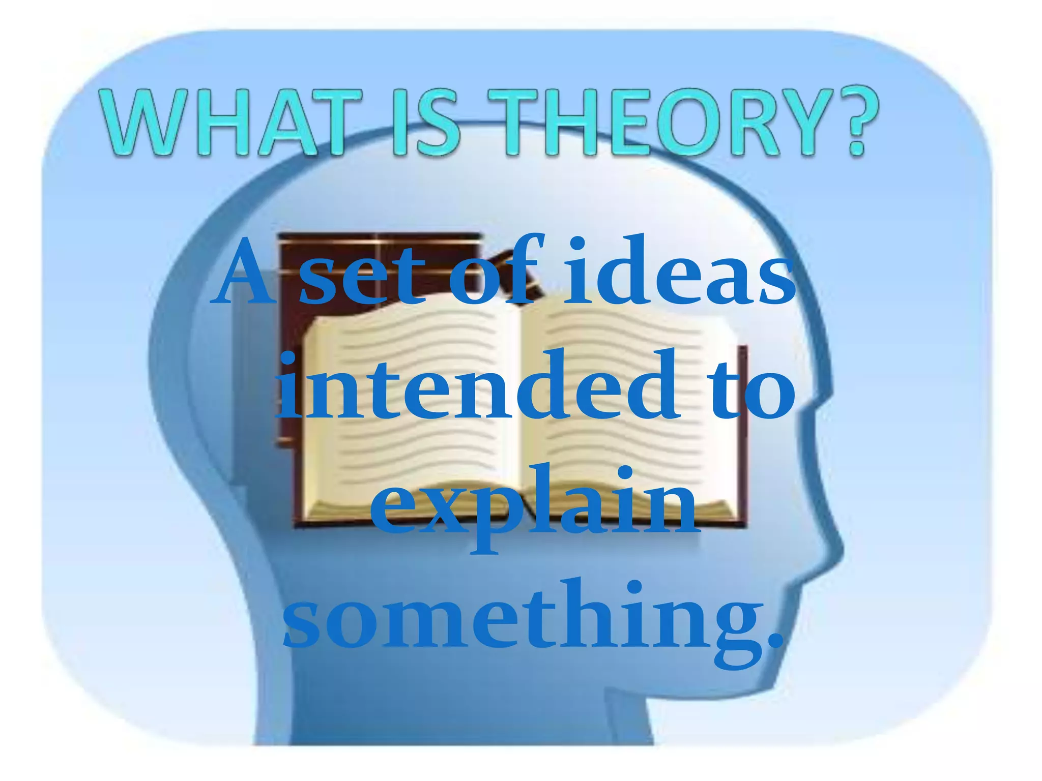 Theories of learning jonel | PPT