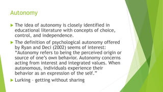 Theories of Learning Part 2.pptx | Internet | Computing