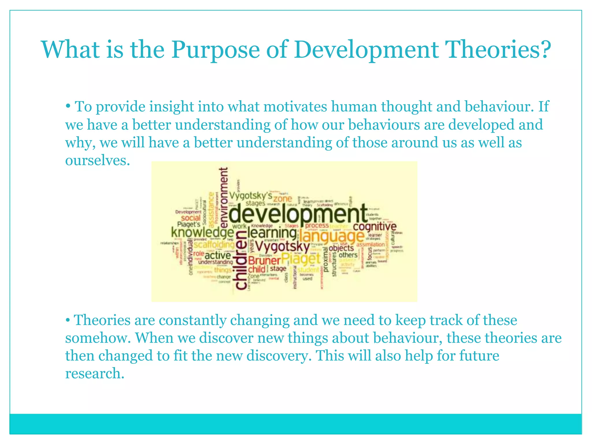 Theories of life stages and human development | PPTX