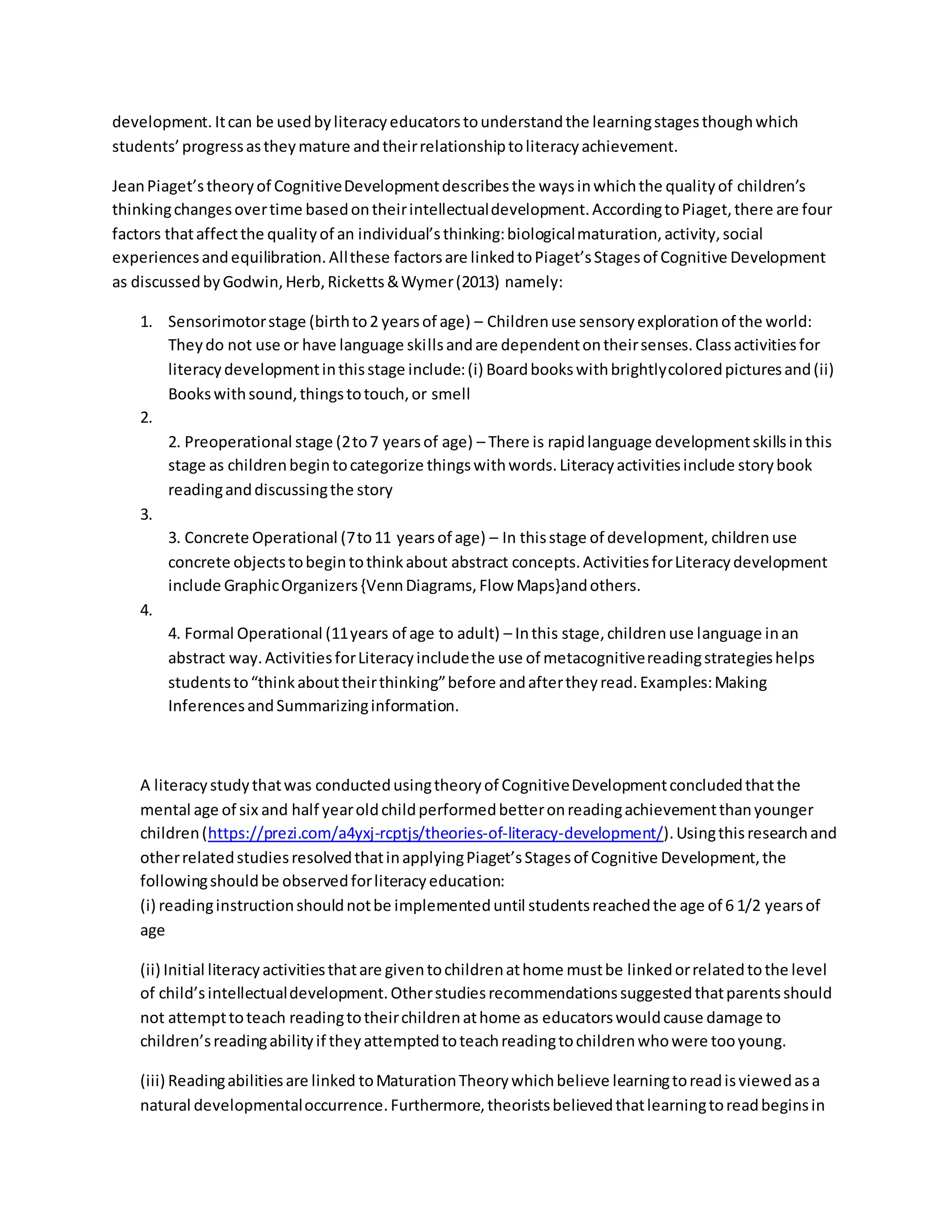Theories of literacy and theories of literacy | DOCX