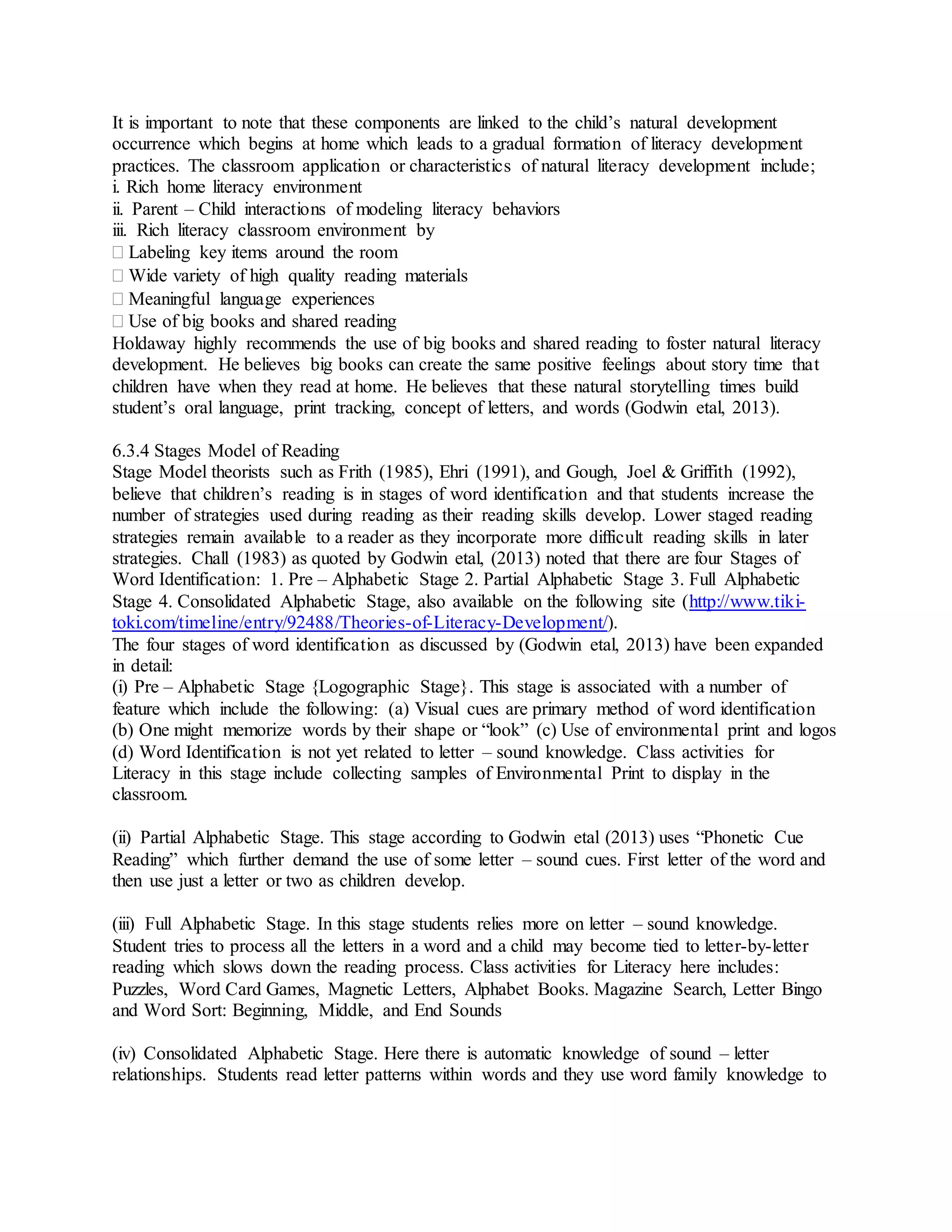 Theories of literacy and theories of literacy | DOCX