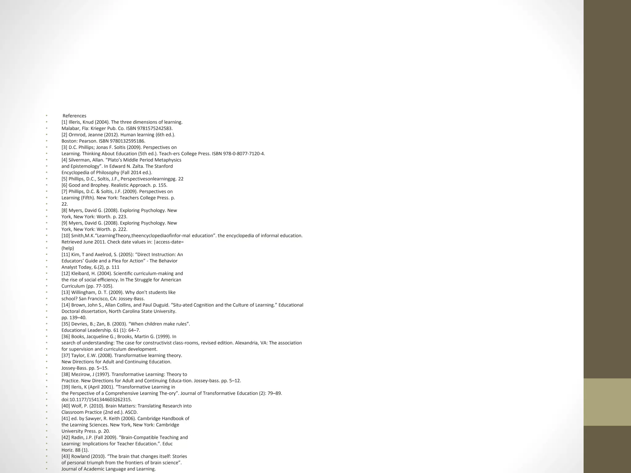 Theories of learning | PPTX