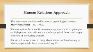 Theories of management | PPTX