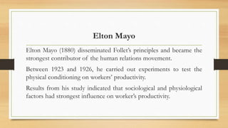 Theories of management | PPTX