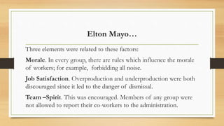Theories of management | PPTX