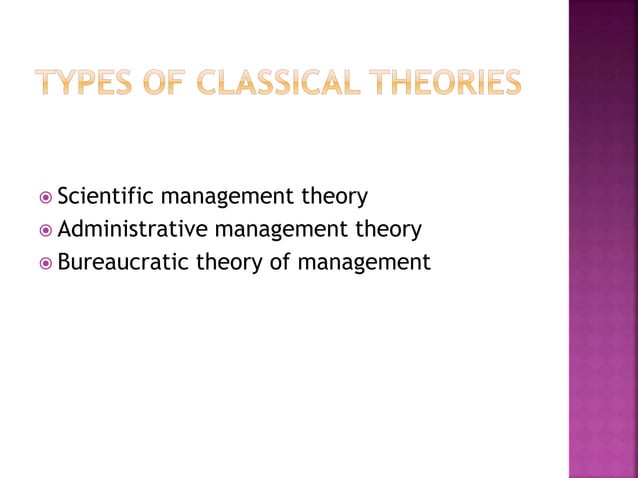 Theories of management | PPTX
