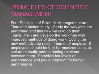 Theories of management | PPT