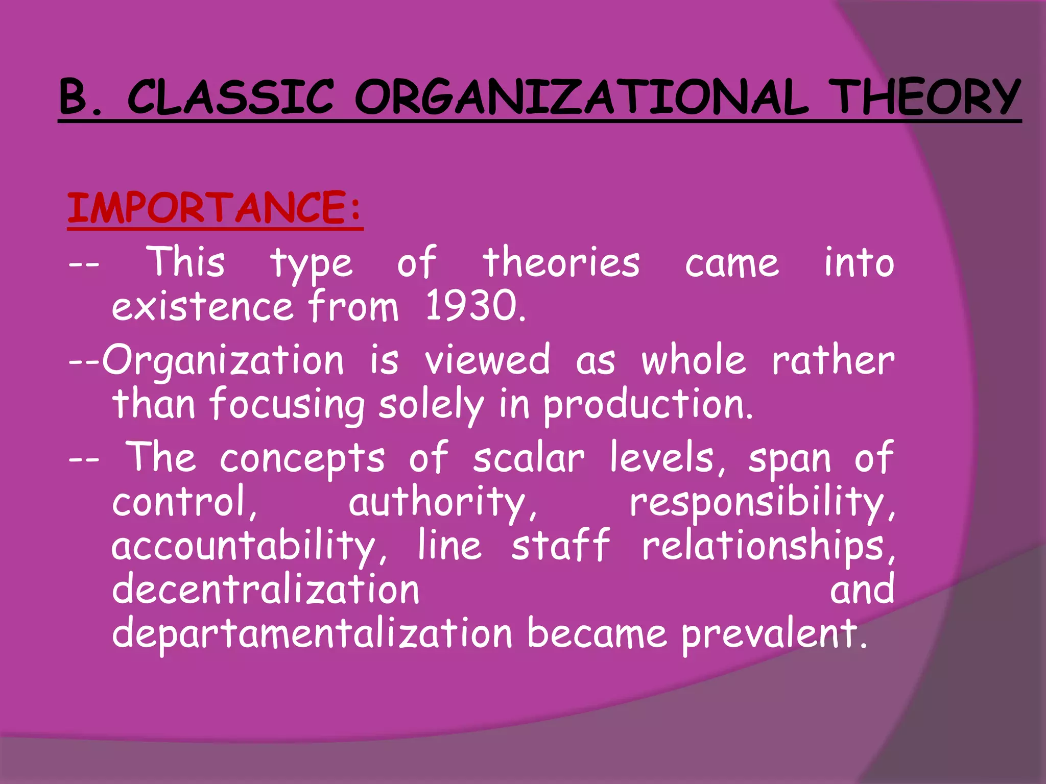 Theories of management | PPTX