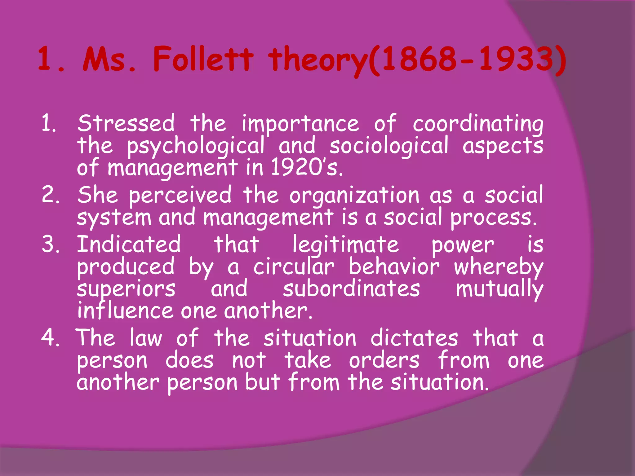 Theories of management | PPTX