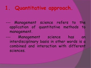Theories of management | PPTX