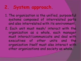 Theories of management | PPTX