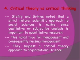 Theories of management | PPTX