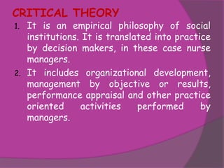 Theories of management | PPTX