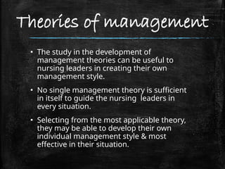 theories of management a subject in organization and management ...