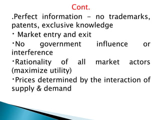 Theories of market stracture 2 | PPT